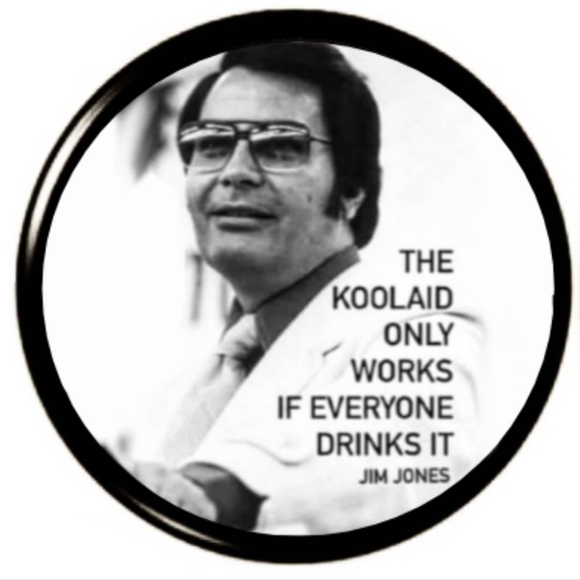 Accessories | 225 Inch Jim Jones Button Badge Pin | Poshmark